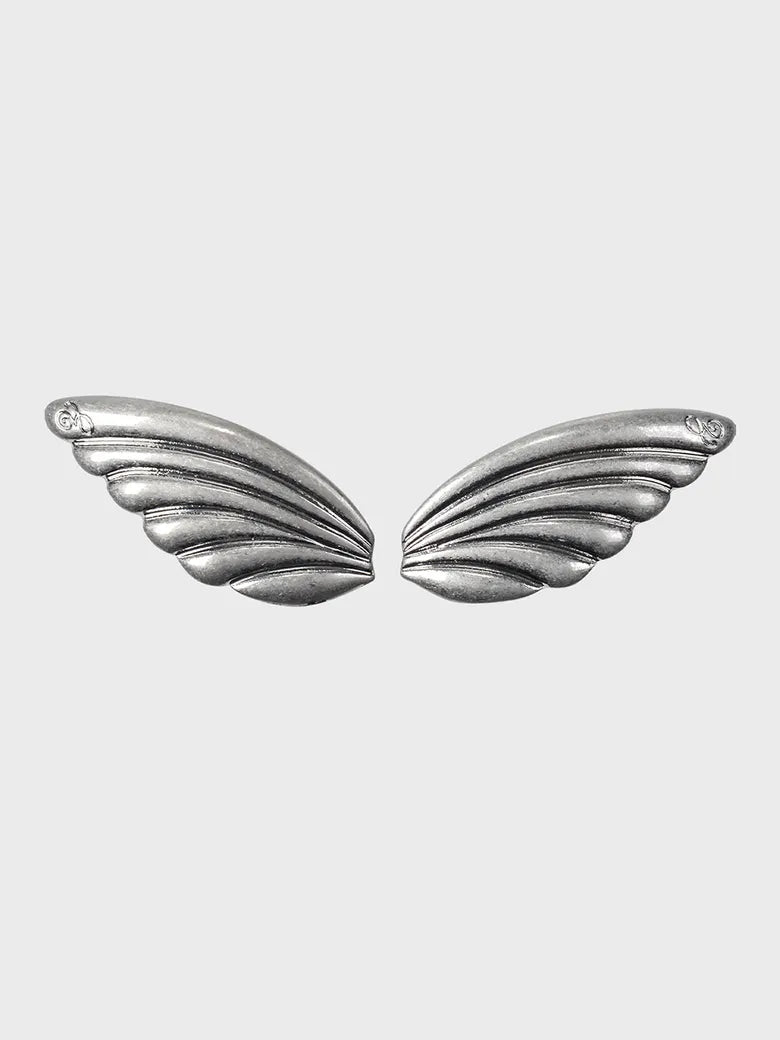 [ Pre-order ] Angel Wing Shell Antique Barrette Set (2pcs) – Twinkle Star